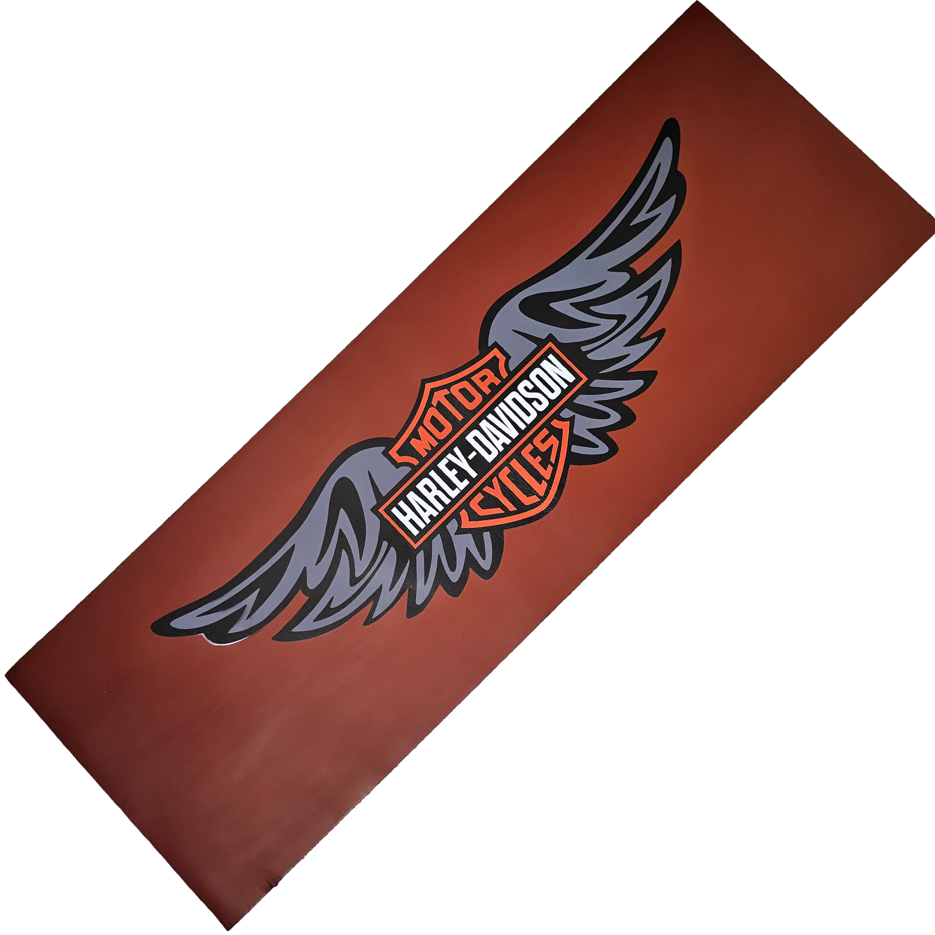 LEATHER Rifle CLEANING MAT Harley Brown 12" X 36" – Cander Trade LLC