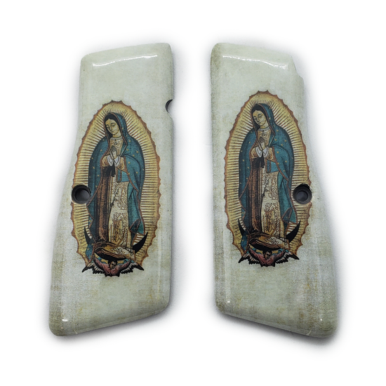 Browning Hi-Power Art Grips Grim Reaper Gold [B04] – Cander Trade LLC