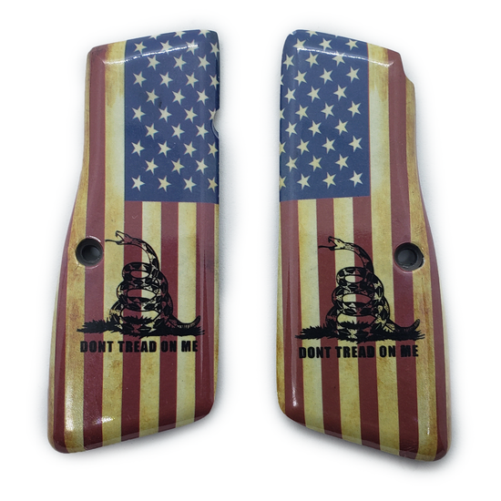 Browning Hi-Power Art Grips Grim Reaper Gold [B04] – Cander Trade LLC